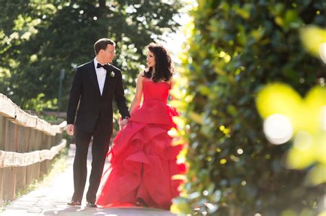 Image result for White Bride in Red