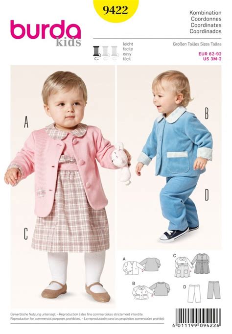 Image result for Burda Baby Patterns
