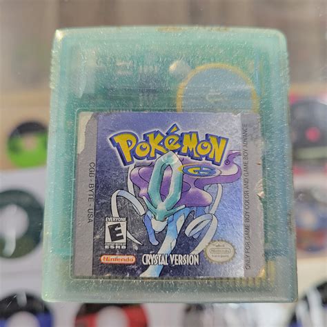 Pokémon Crystal Version Gameboy Color – buttondelight