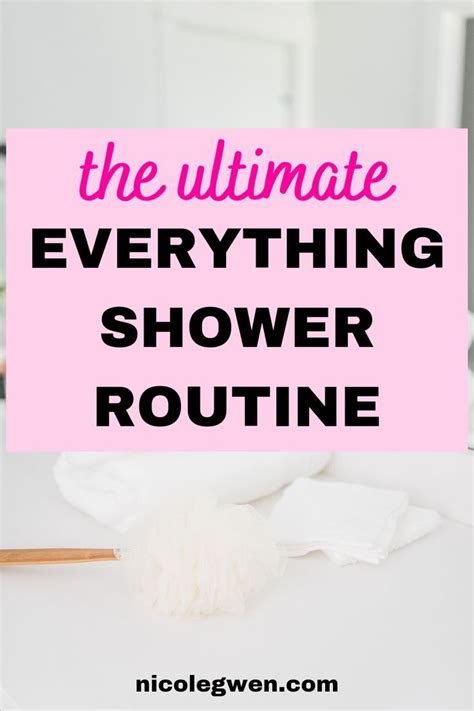Image result for Shower Routine Time Out