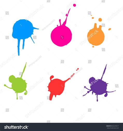 Image result for Color Paint Splatter Vector