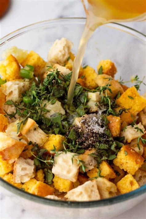 Image result for Cornbread Stuffing Cooked