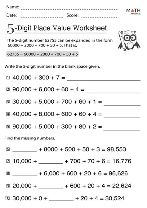 Image result for Understanding Place Value Worksheets