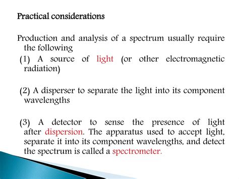 Image result for Spectroscopy for Beginners
