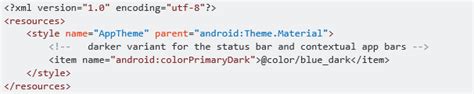 Image result for Change Status Bar Color Android Kotlin