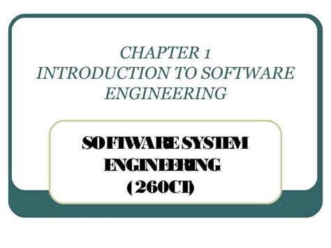 Image result for Software Engineering Chapter 1