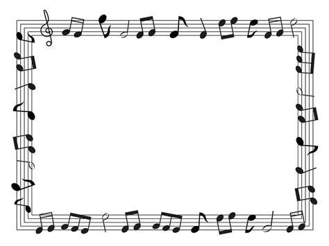 Music frame - Free vector clipart images on creazilla.com