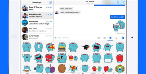 Image result for Facebook Messaenger iOS