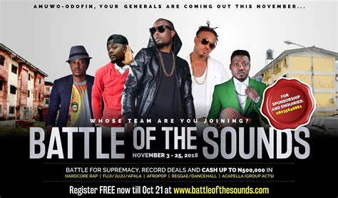 Image result for Battle of Sounds Example