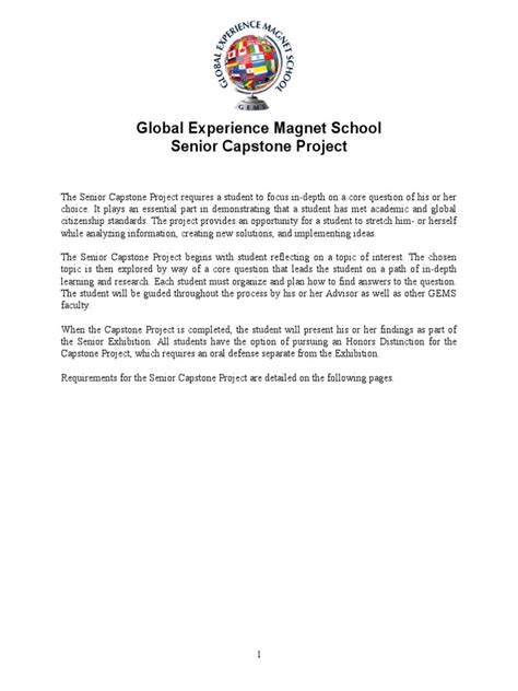 Image result for Senior Capstone Project Examples