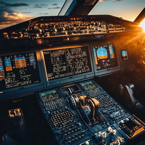 Image result for Sunset Cockpit View