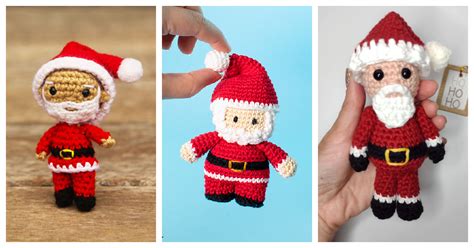 Image result for Crochet Santa Pin Pattern-Free