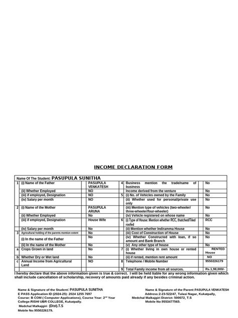 Image result for Incom Ka Form