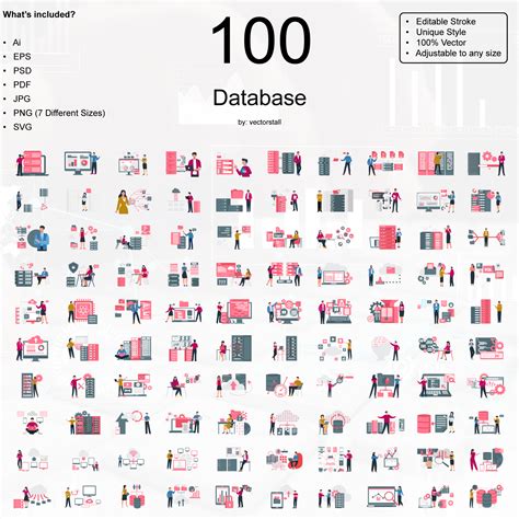 Image result for Database Illustration Sticker