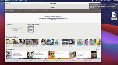 Image result for JW Library Menu Bar