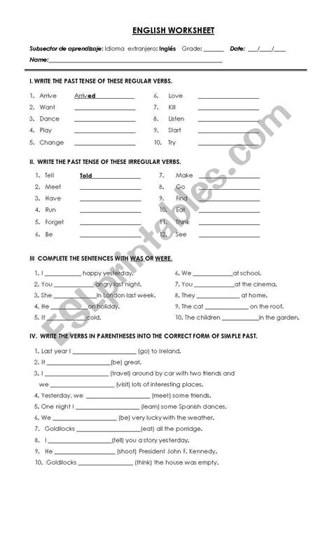 Image result for Past Simple Activities