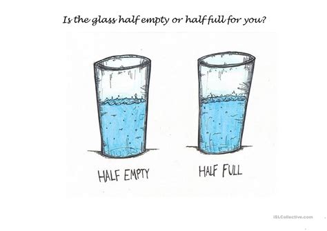 Image result for Object Lesson Half Full