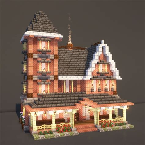 Image result for Minecraft Victorian House Tutorial
