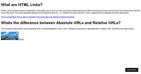 Image result for How to Code a Link in HTML
