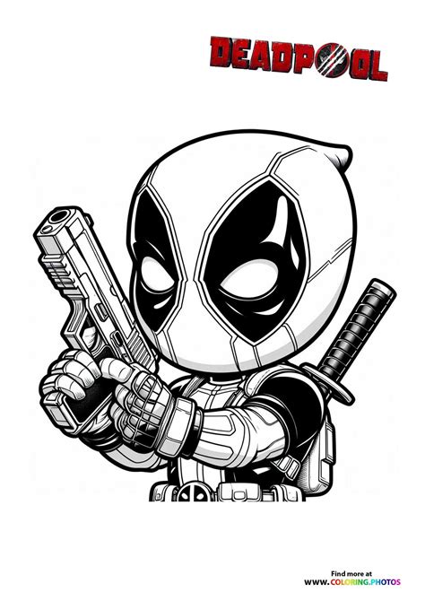 Image result for Deadpool Colossus Coloring Pages