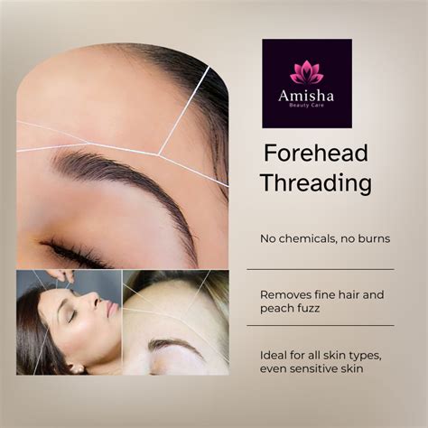 Image result for Forehead Threading