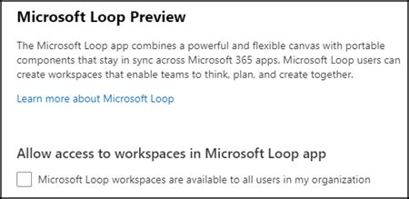 Image result for Loop Workspaces for Department