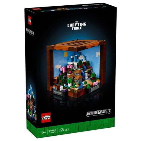 Image result for LEGO Minecraft Crafting Box
