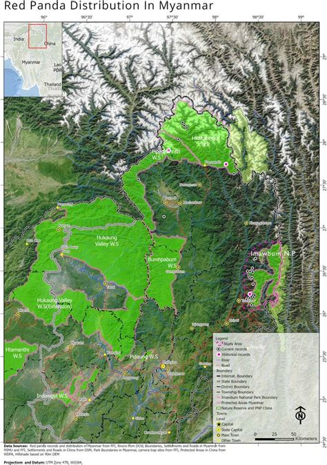 Image result for Red Panda Map