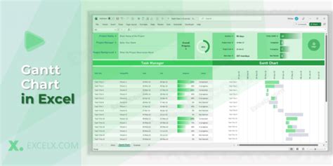 Gantt Chart Excel | Excelx.com