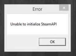 Image result for Unable to Initialize Steam API PES 2017