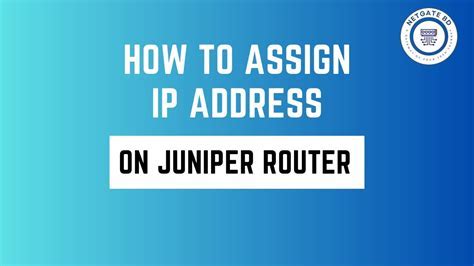 Image result for Juniper Set IP Address