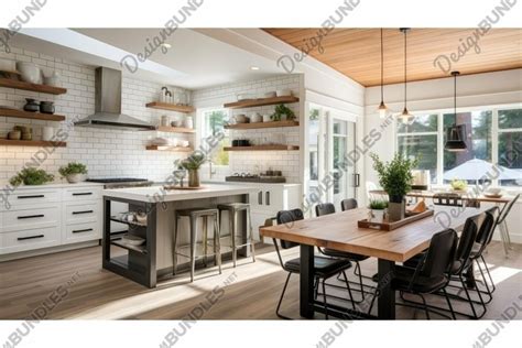 Image result for Modern Farmhouse Interior Design Kitchen