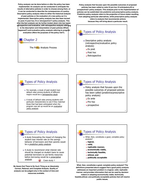 Image result for Process of Policy Analysis