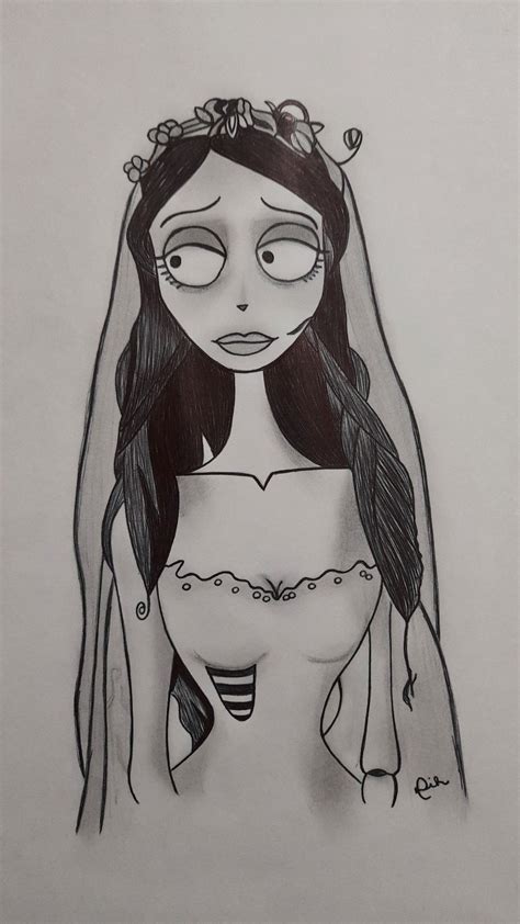 Image result for Emily Corpse Bride Sketch