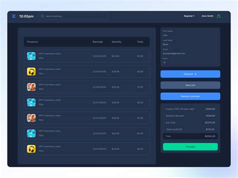 Image result for POS System UI Design