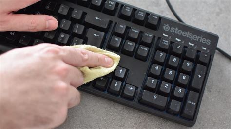 Image result for Example of Cleaning a Keyboard