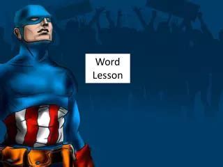 Image result for HD Word Lesson One