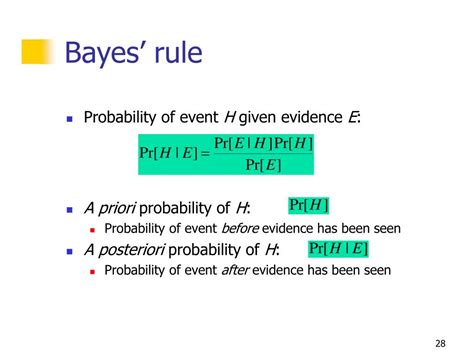 Image result for Bayesian Classification Example