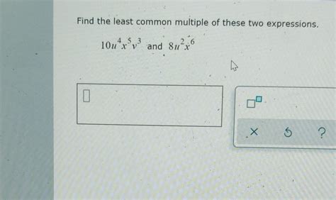 Image result for Least Common Multiple of Two Exponential Expressions