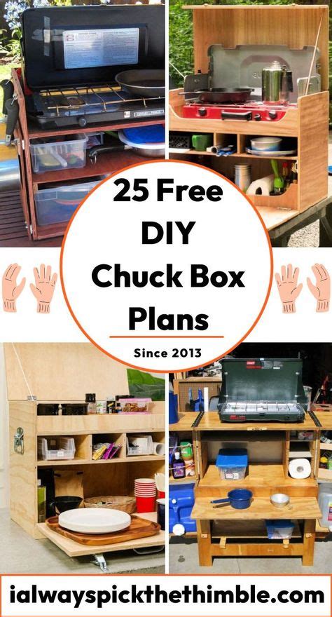 Image result for DIY Camp Cooking Box