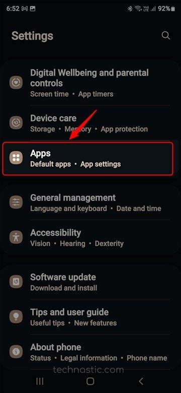 Image result for Android Applications Settings