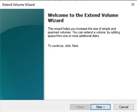 Image result for What Is Extended Volume Wizard