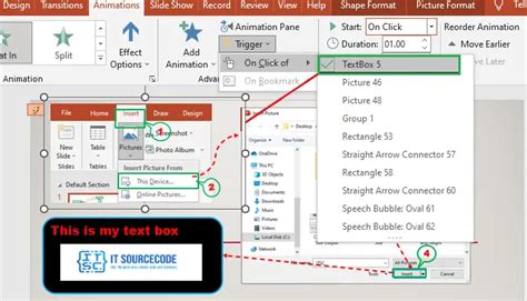 Image result for Custom Animation in PowerPoint Dialog Box