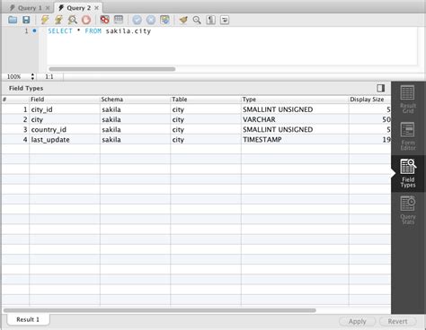 Image result for How to Print Report From MySQL Workbench