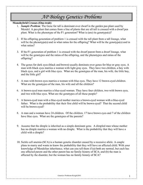 Image result for Human Genetics Lab Answers