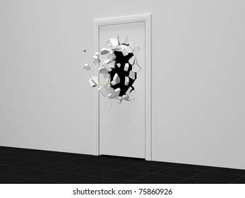 Image result for Exploding Door