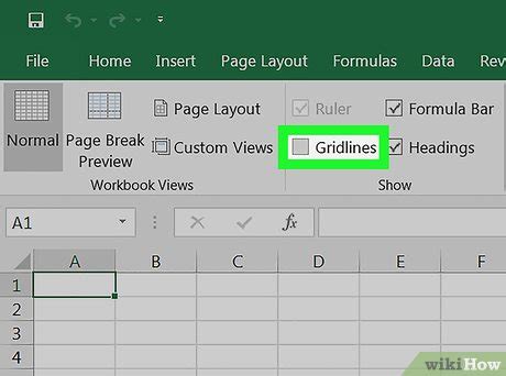 Image result for Hide Gridlines Excel