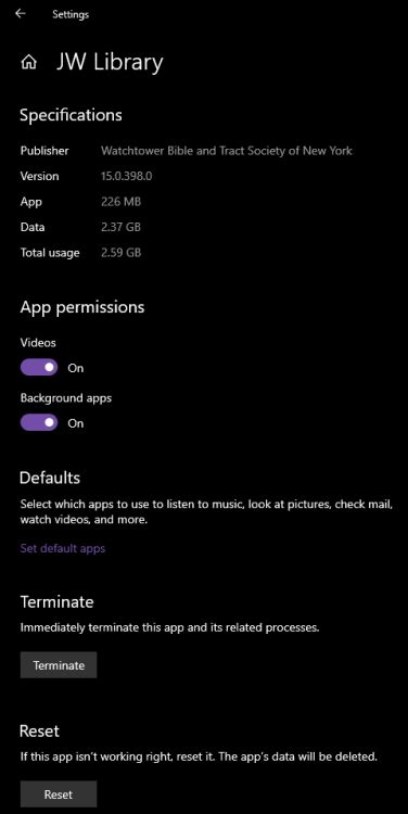 Image result for JW Library Menu Bar