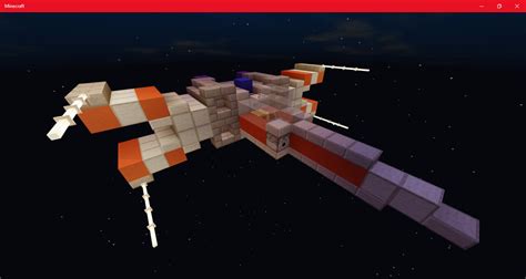 Image result for Minecraft X-Wing Mod