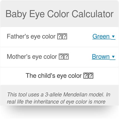 Image result for Punnett Square Explained Eye Color